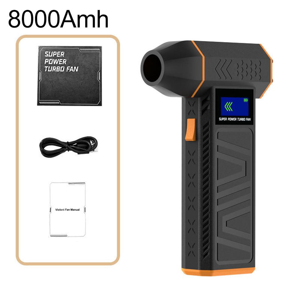 130000Rpm High Speed Turbo Jet Fan Lightweight With Fast Charging Port ...