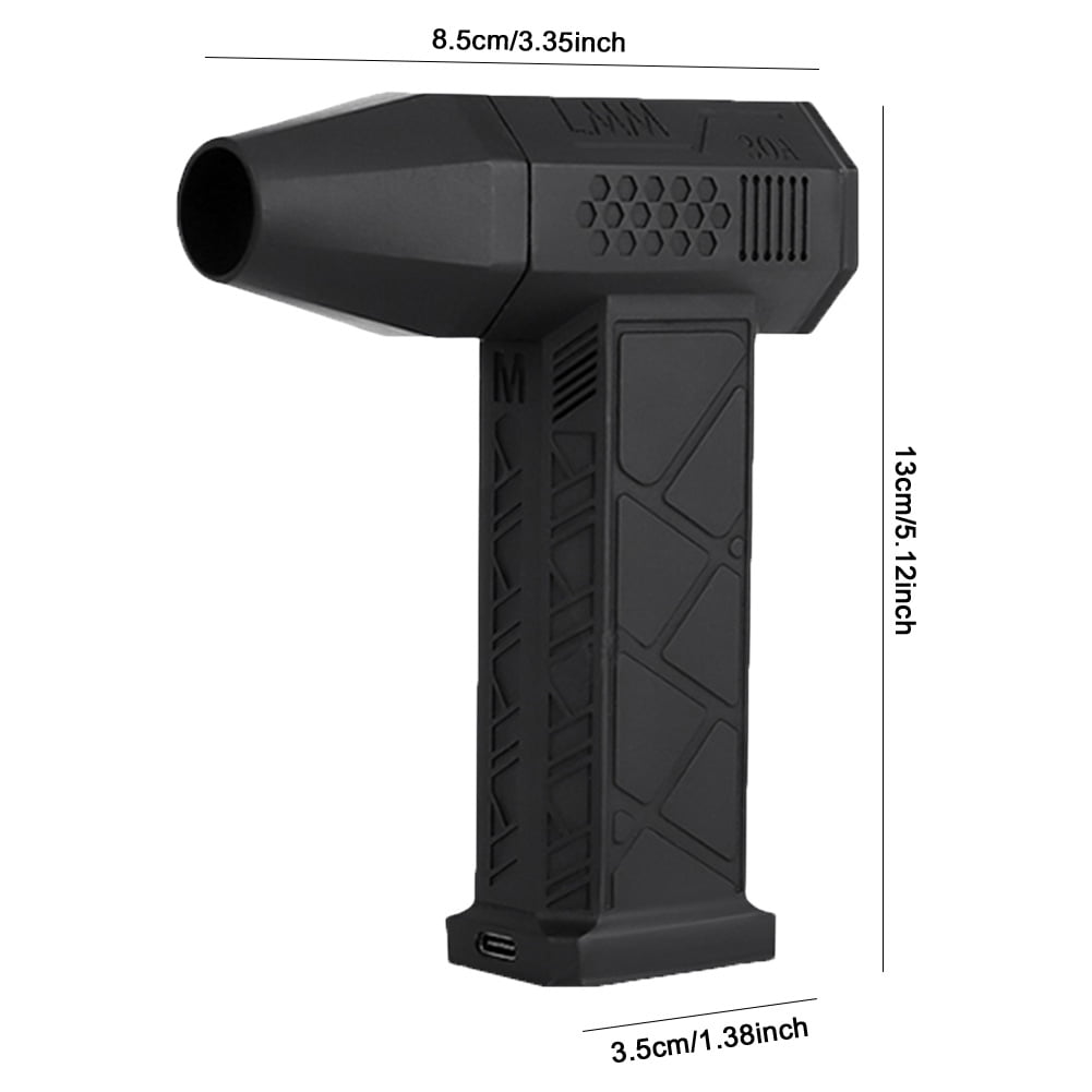 130000RPM Mini Turbo Jet Fan 52m/s+ Brushless Motor Violent Blower ...