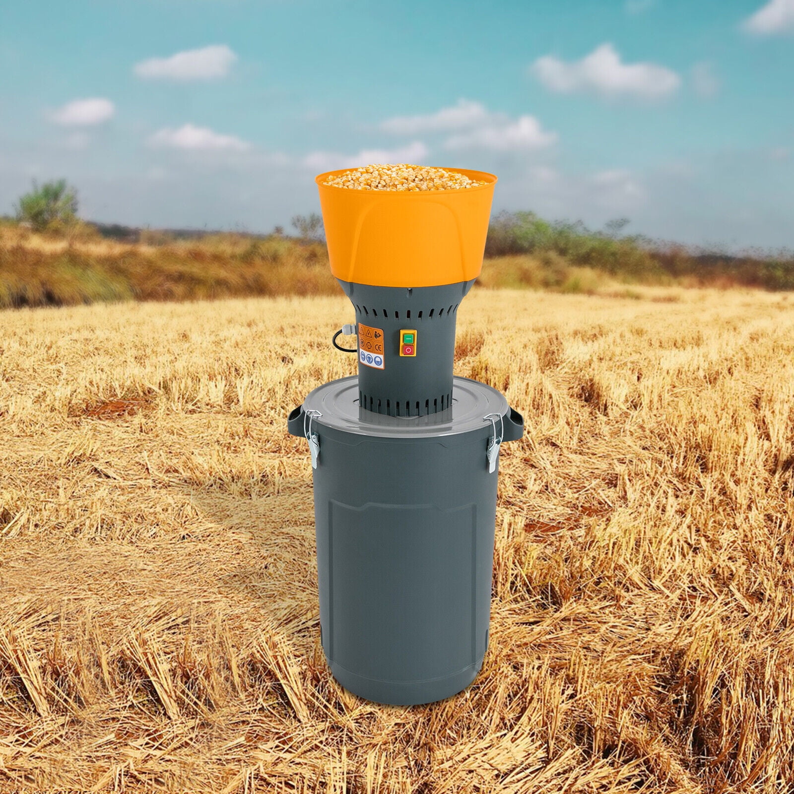 1300W 110V 60L Grain Mills Electric Grain Grinder Corn Wheat Flour Mill ...