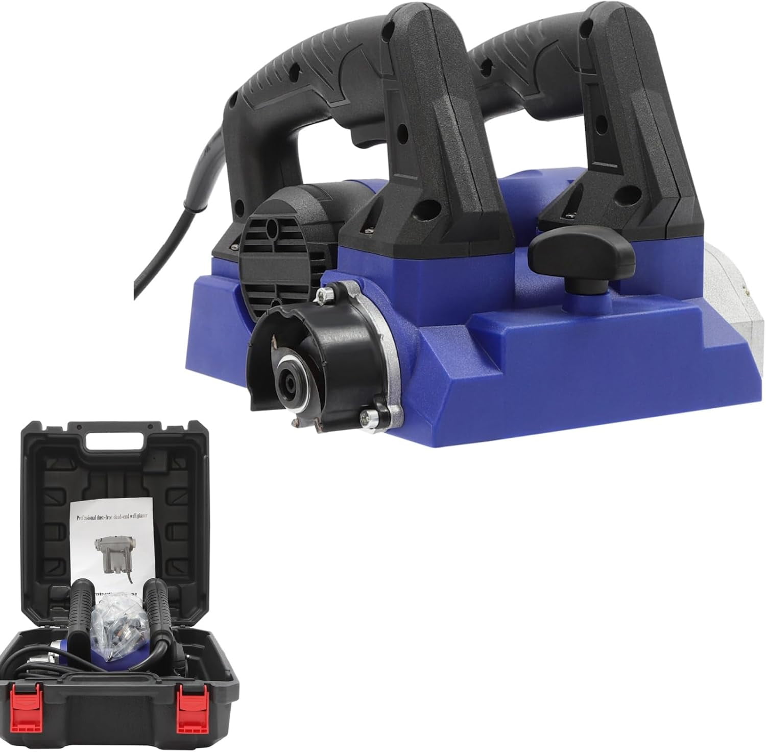 1300W 110V Electric Wall Planer Adjustable Depth Power Hand Planer ...