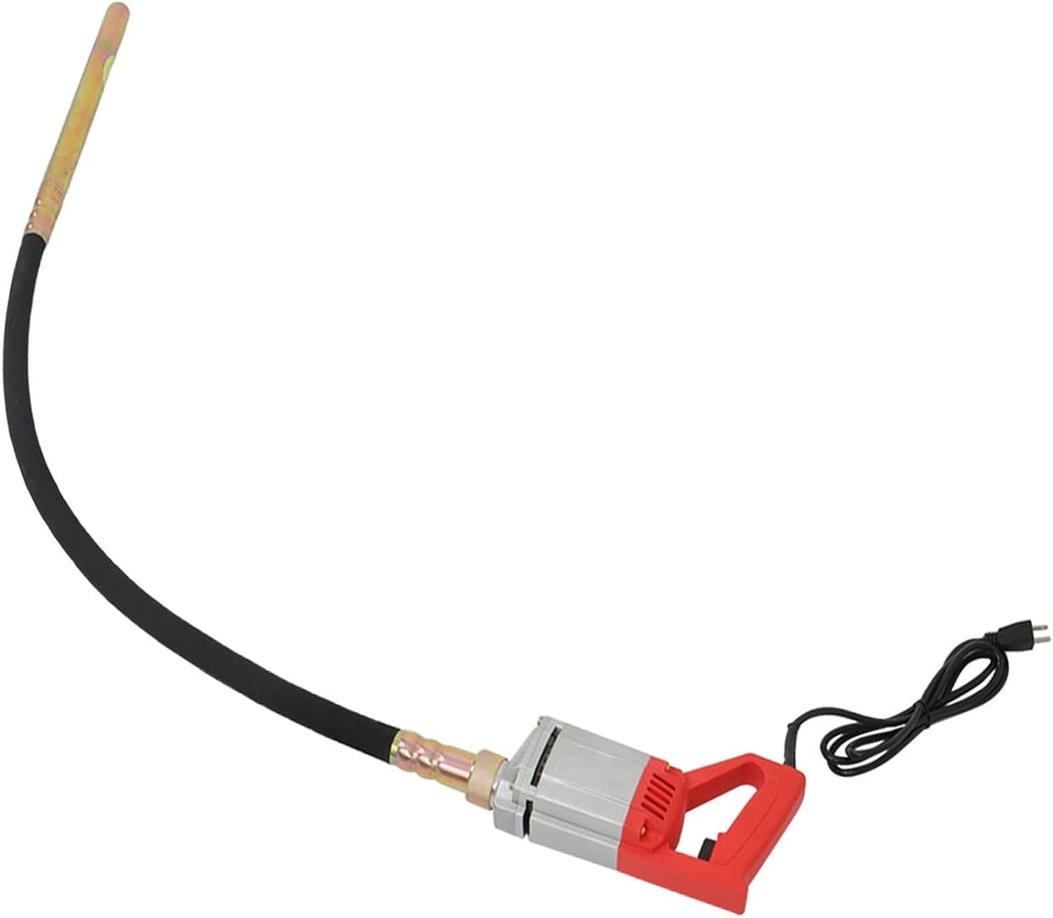 1300W Concrete Vibrator 4.9 Feet Long Shaft Concrete Vibrator Hand Held ...