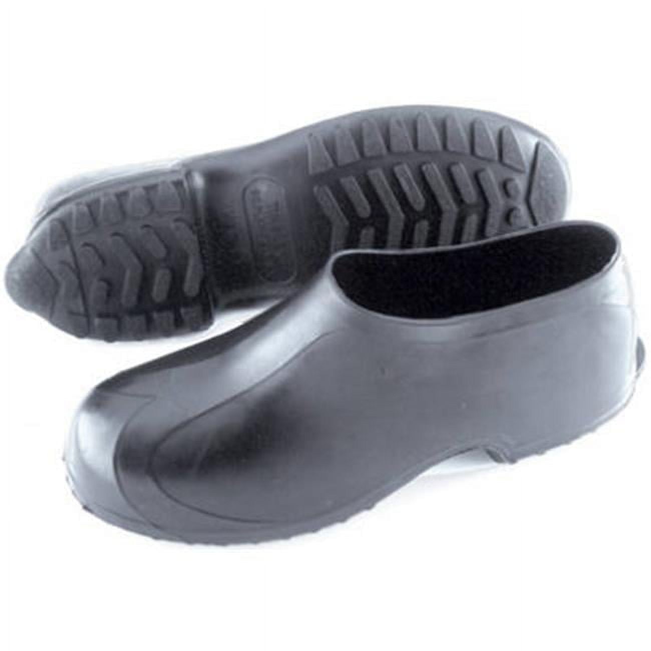1300XL Mens Hi-Top Black Rubber Work Shoes, Extra Large, Heavy Duty ...