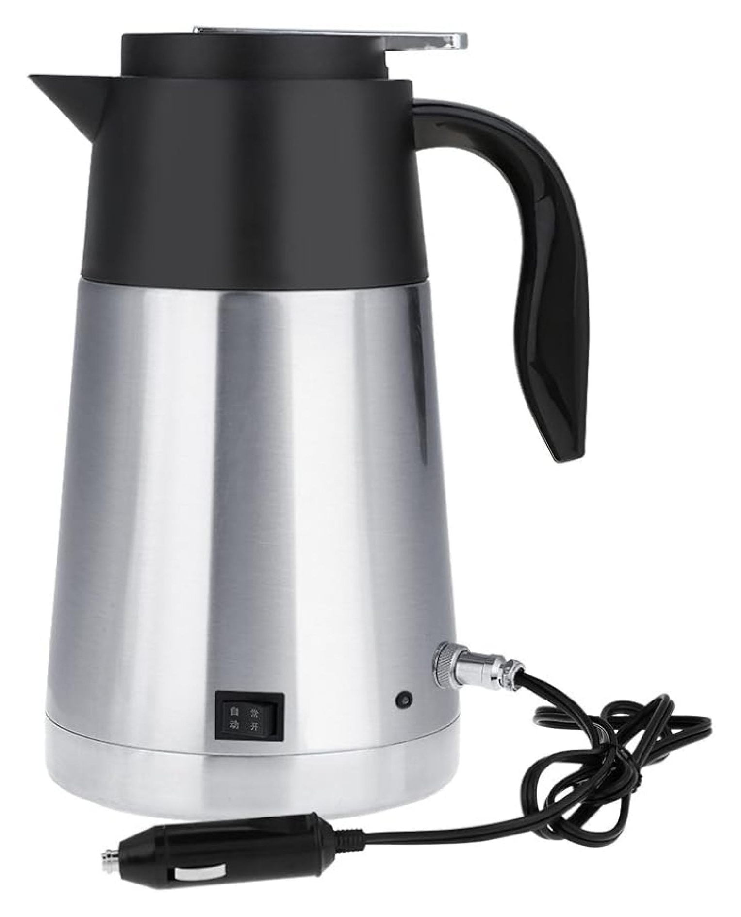 1300ml/44oz Electric Kettles for Car, Stainless Steel Travel Electric ...