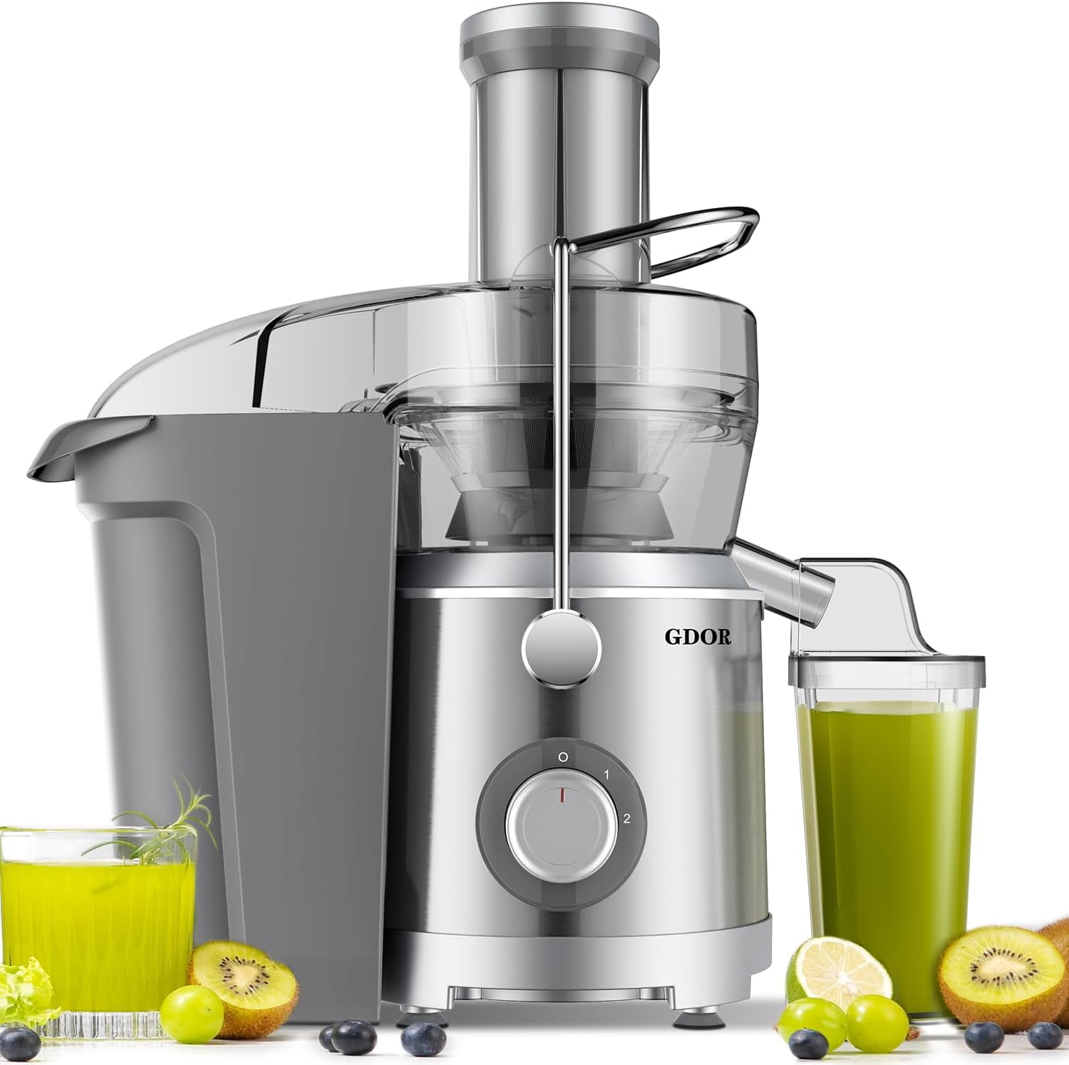 **1300w 【extra large】 juicer machines with larger 3.2” feed chute ...
