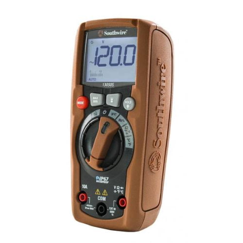 13050S - MULTIMETER DIGITAL AUTO 10A IP67 VOLT/TEMP/RES/DIODE CAT3 ...
