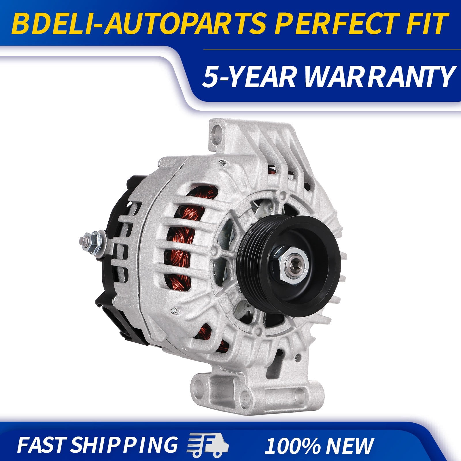 130A Alternator for 06 Hummer H3 Adventure Base Luxury Sport Utility L4 ...