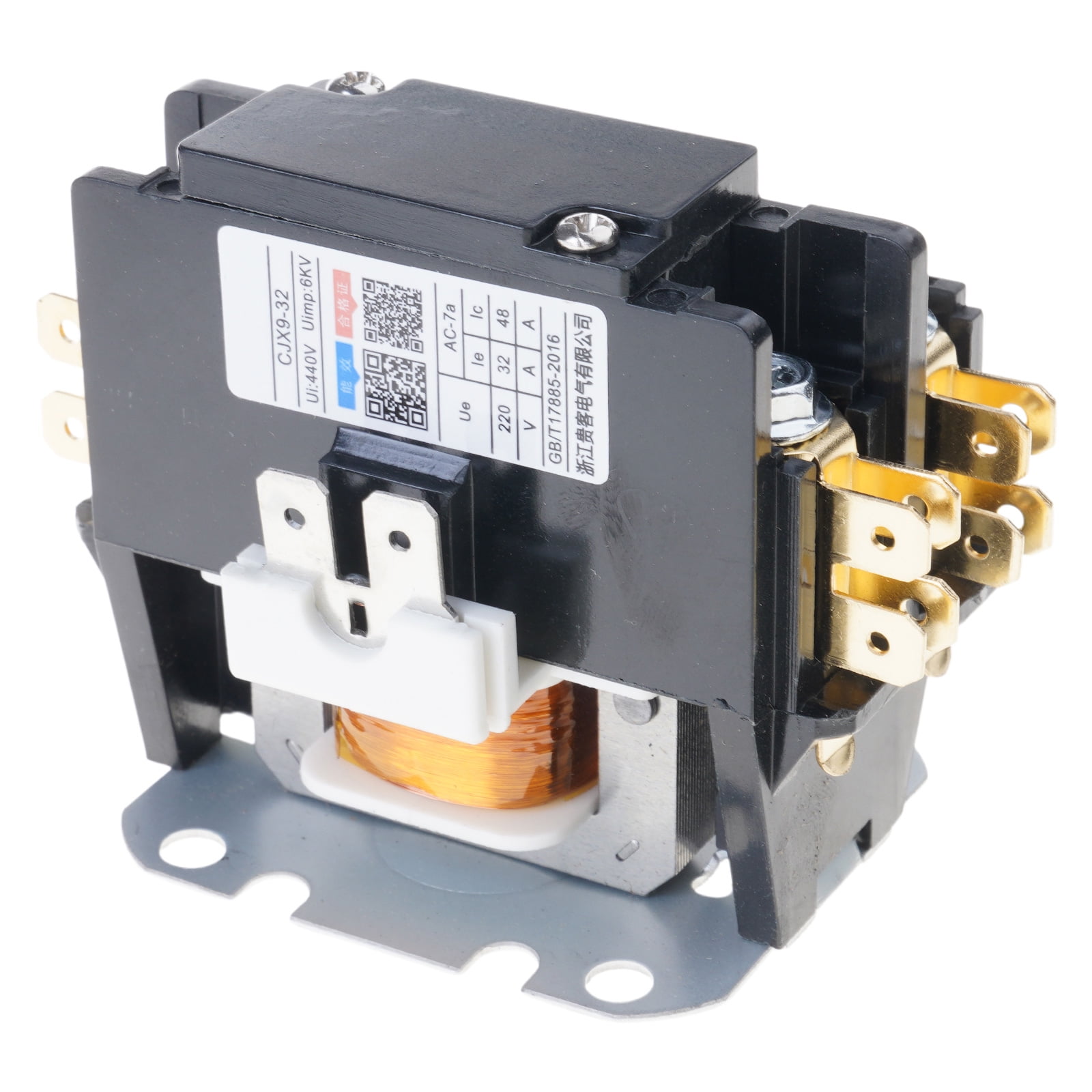 130A Poles 30A Contactor with 24V Coils Convenient for HVAC Systems ...