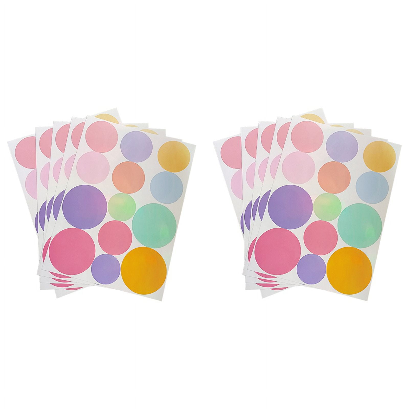 130Pcs Polka Dot Stickers Children Room Kindergarten Decorate Gift Wall ...