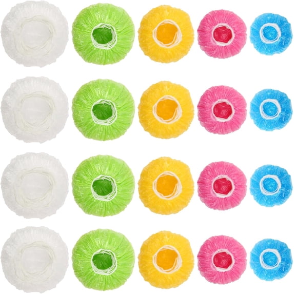 130Pcs Reusable Elastic Food Bowl Storage Covers, Bowl Covers, Variety ...