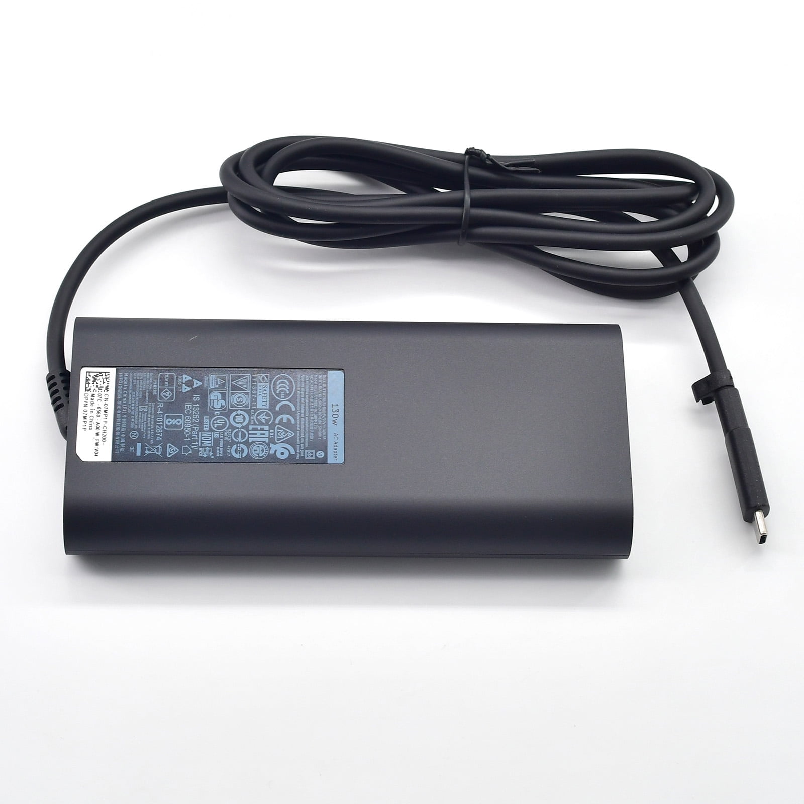 130W USB C Laptop Charger Type C AC Adapter for Dell XPS 15 17 2in1 ...