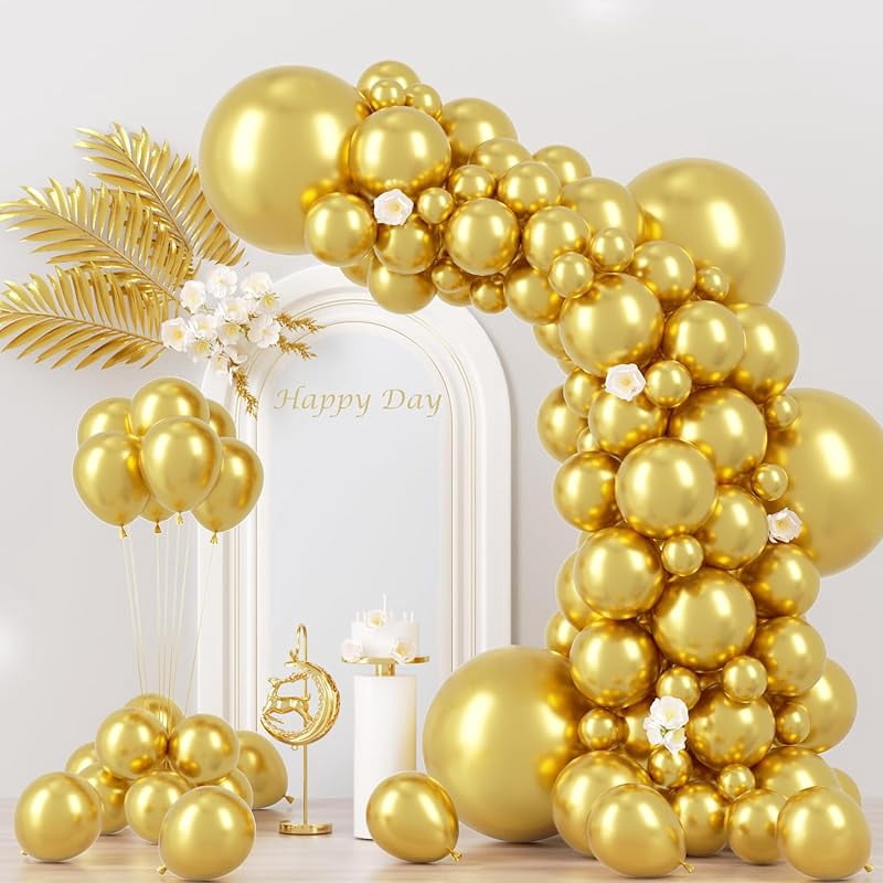 130count Black Balloons Different Sizes 18" 12" 10" 5" Party Latex ...
