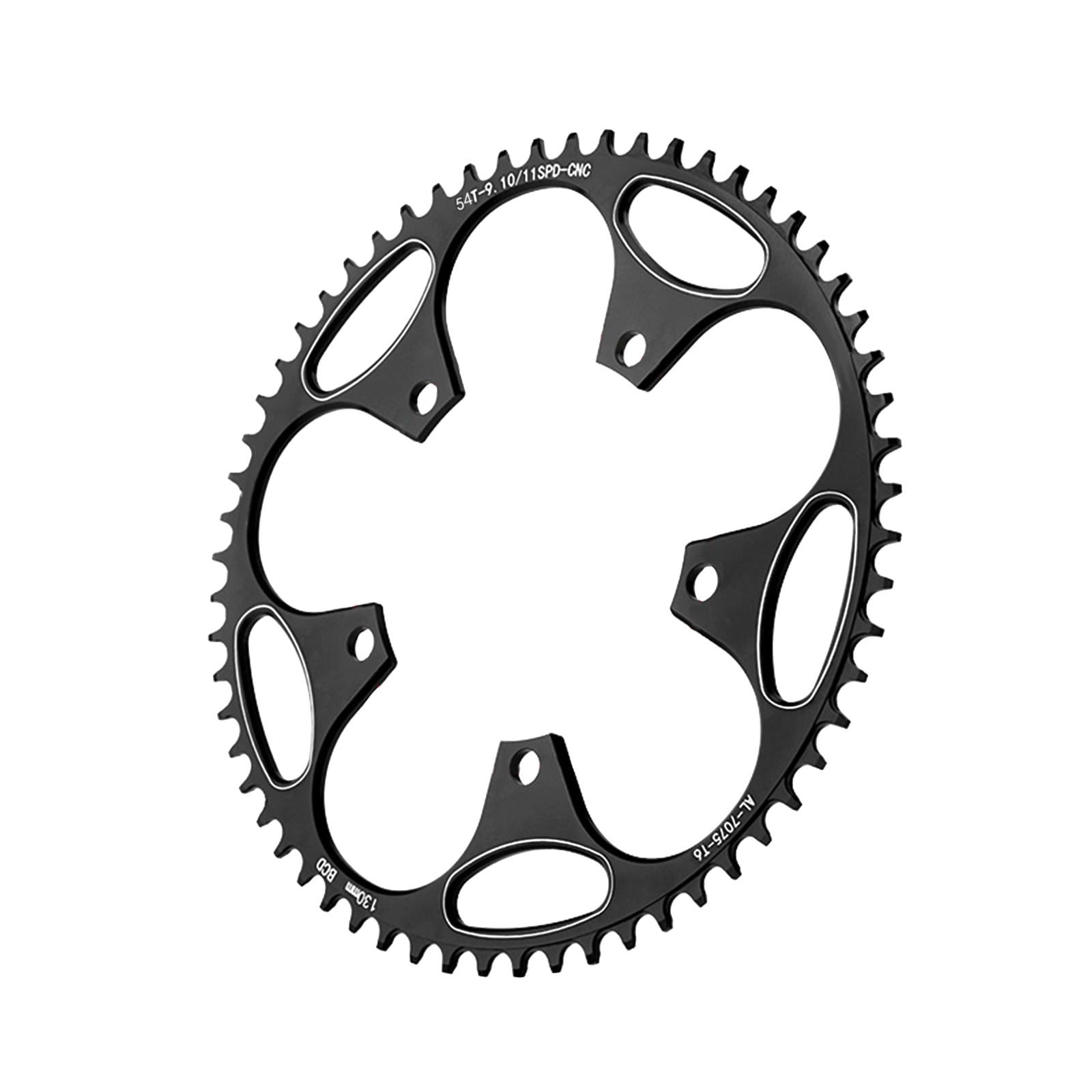 130mm BCD Sprocket Chainwheel Repair Parts Bike Narrow Wide Chainring ...