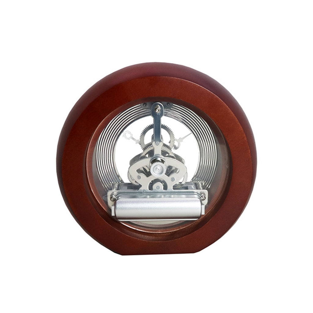 130mm Diameter Wood Clock Perspective Clocks With Visible Internal ...