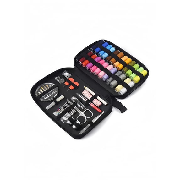 130pcs Sewing Kit Needle and Thread Set with Case Portable Sewing Tool ...