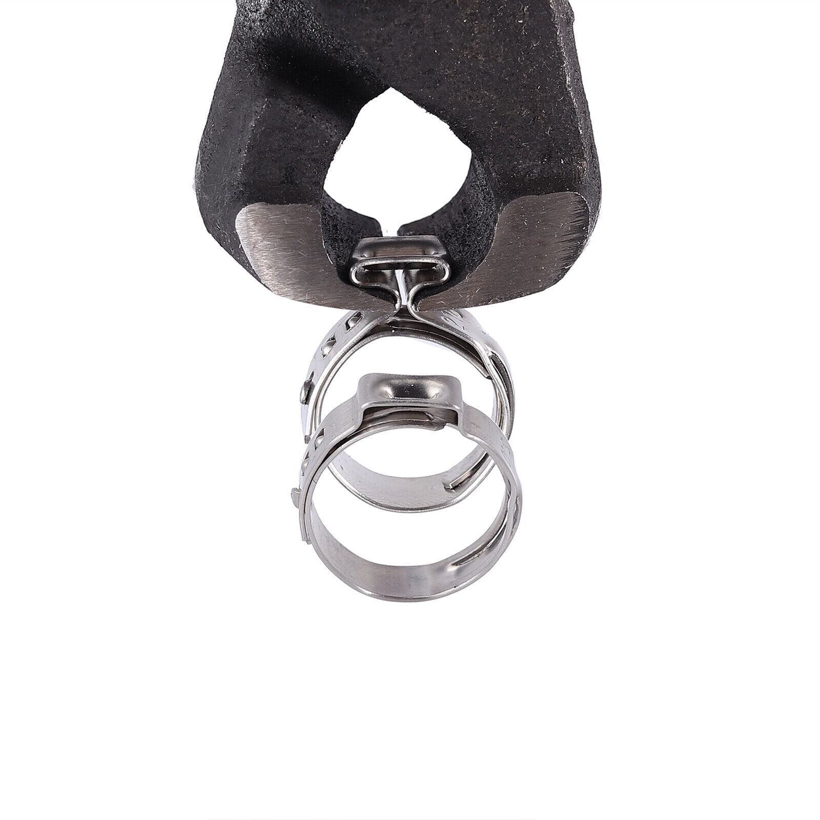 130pcs Stepless Single Ear Hose Clamps Crimper Crimping Tool 304 ...