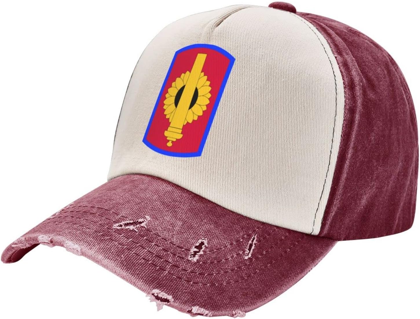 130th Field Artillery Brigade Cowboy Hats for Men, Adjustable Cotton ...
