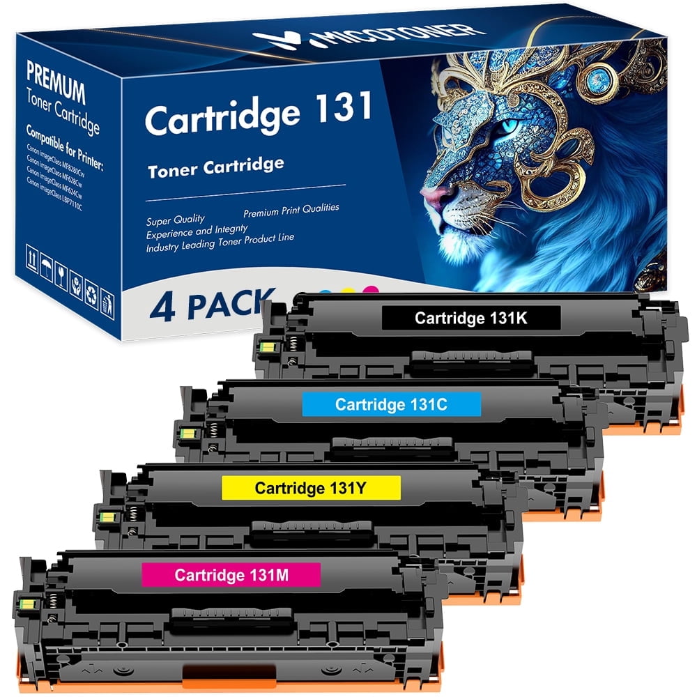 131 131H Toner Cartridge Compatible for Canon 131 131H CRG131 for Canon imageClass MF624Cw ...
