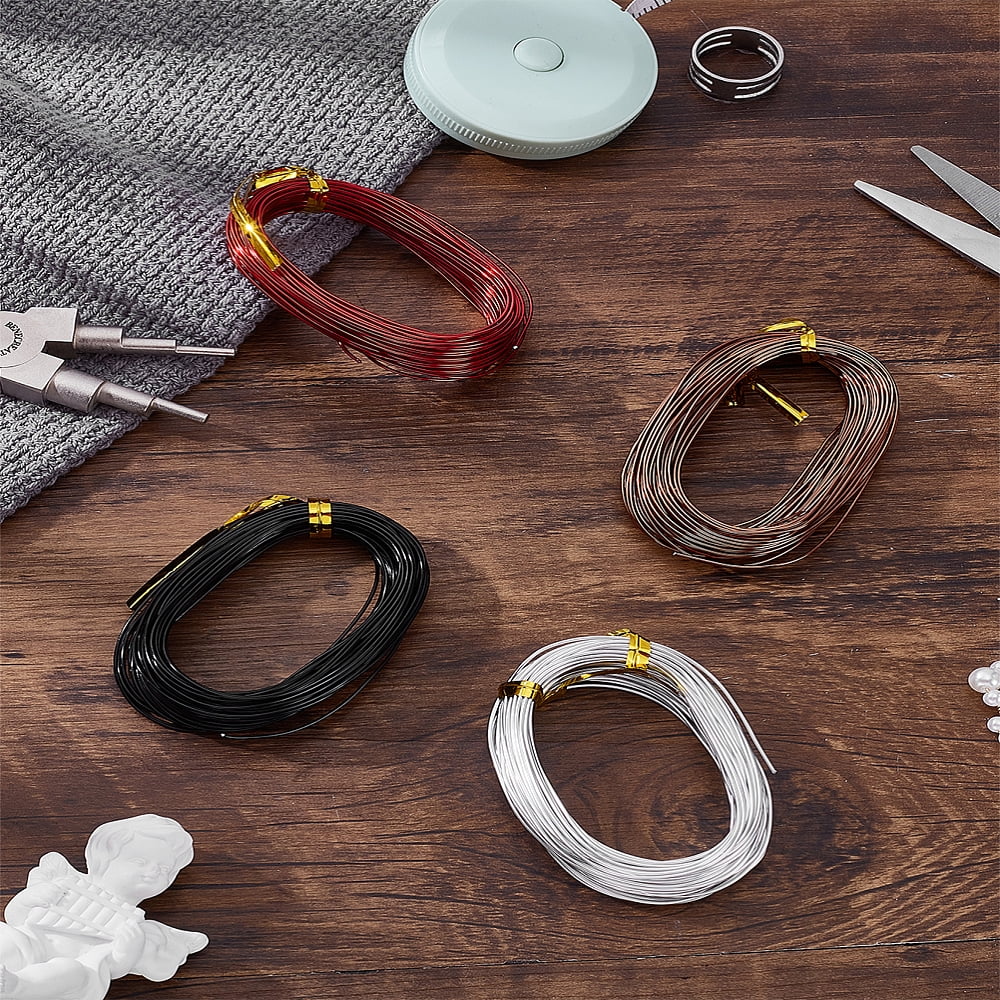 131.2 Feet 20 Gauge Anodized Aluminum Wire Bendable Metal Craft Wire ...