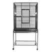 A and E Cage Co. 32"x21" Double Stack Flight Cage - Black - Walmart.com