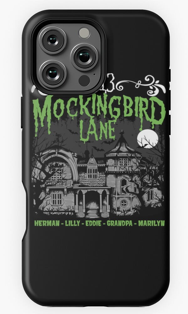 1313 Mockingbird Lane Munsters Phone Case for iPhone 11 12 13 14 15 16 ...