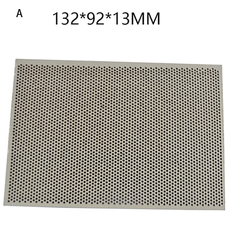 132*92*13MM Honeycomb ceramic plate, infrared burner, burning plate ...