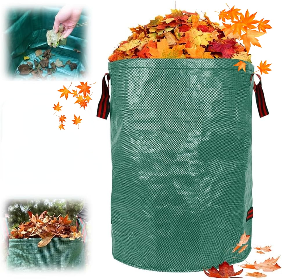 132 Gallon Yard Waste Bag, 2025 New Gallon Gardening Bag with Double ...