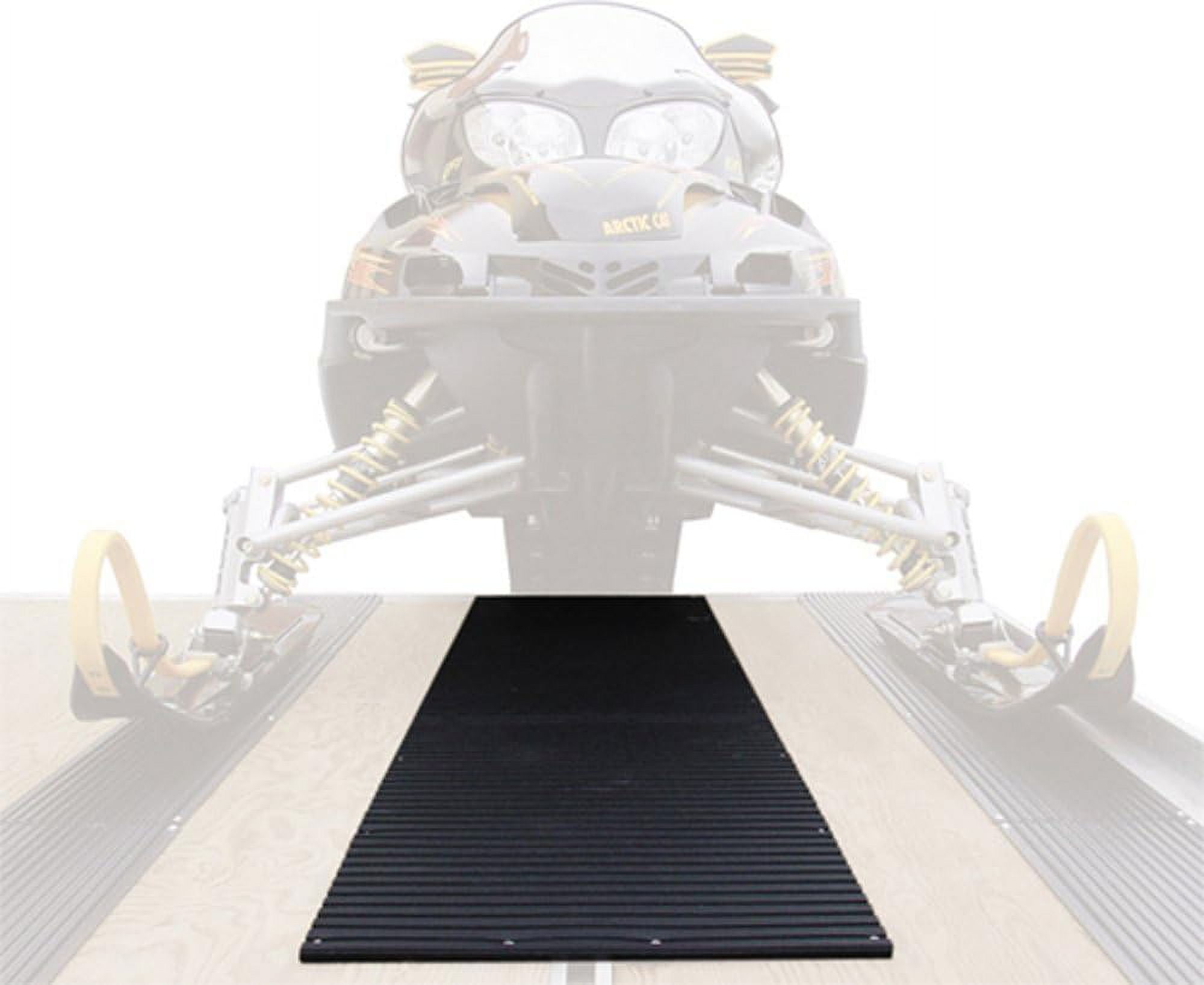 13210 Black 54" x 18" Snowmobile Protection Trax Trailer Track Mat ...