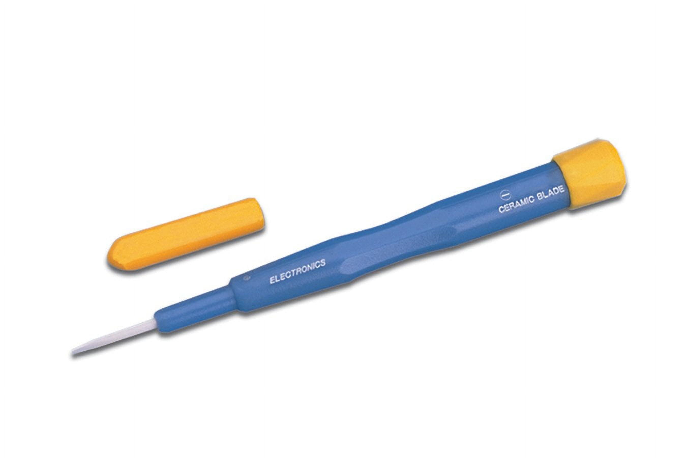 13222 Slotted Ceramic Alignment Screwdriver/Adjuster, 2.6mm Tip, 15mm ...