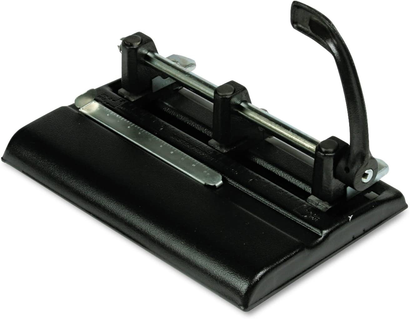 1325B Master 1000 Series Adjustable 40 Sheet 3 Hole Paper Punch, 9/32 ...