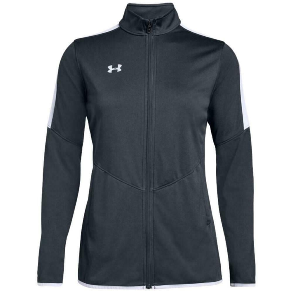 1326774 Under Armour Women's Rival Knit Jacket Stealth Gray XS ...