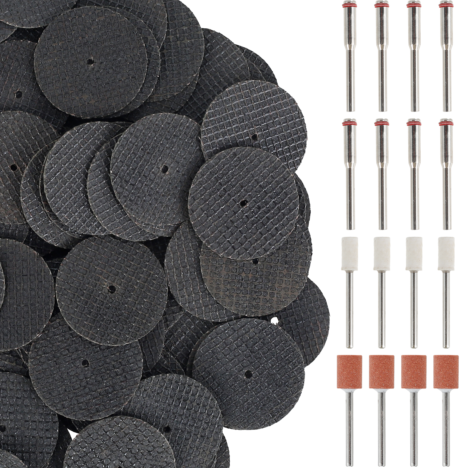 132Pcs Cutting Wheel Set for Drill Sturdy Rotary Tool Cutting Wheel 3.2 ...