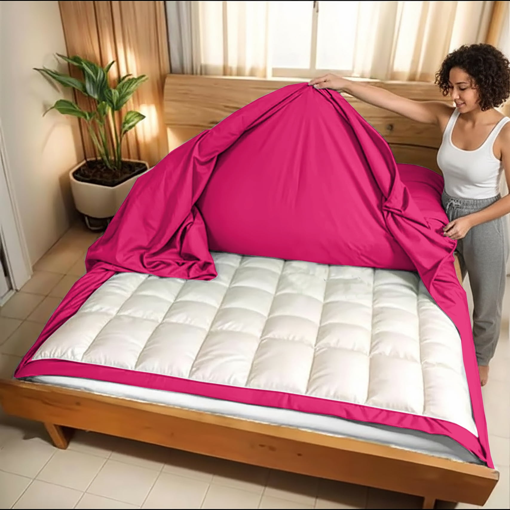 3 Sided Zipper Duvet Cover