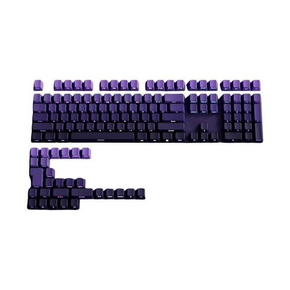 133 Keys Gradation Keycaps Cute PBT Keycap Dye-sub Mechanical Keyboards ...