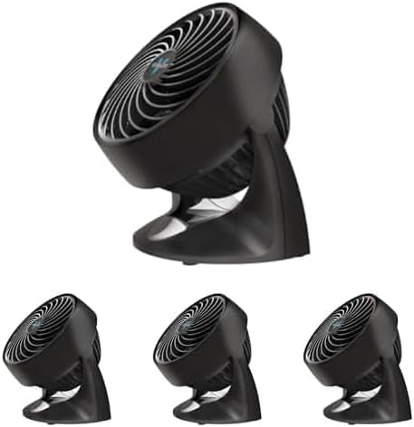 133 Small Room Air Circulator Fan, 2 Speeds, Adjustable Head, Table Fan ...