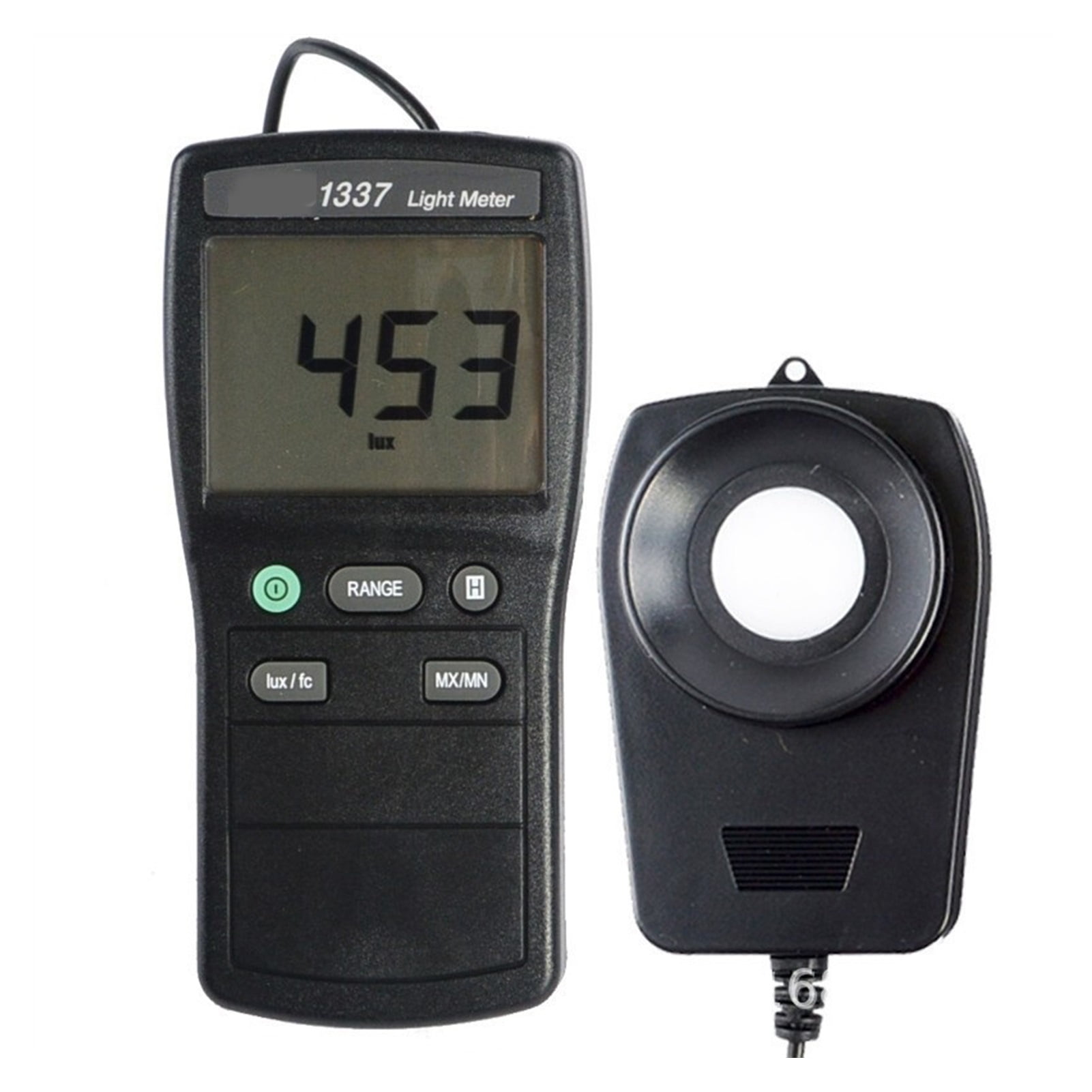 1337 Photometer Digital Illuminance Meter 2000 FC Brightness Detector ...