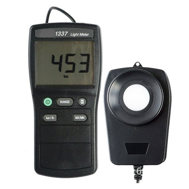 1337 Photometer Digital Illuminance Meter 2000 FC Brightness Detector ...