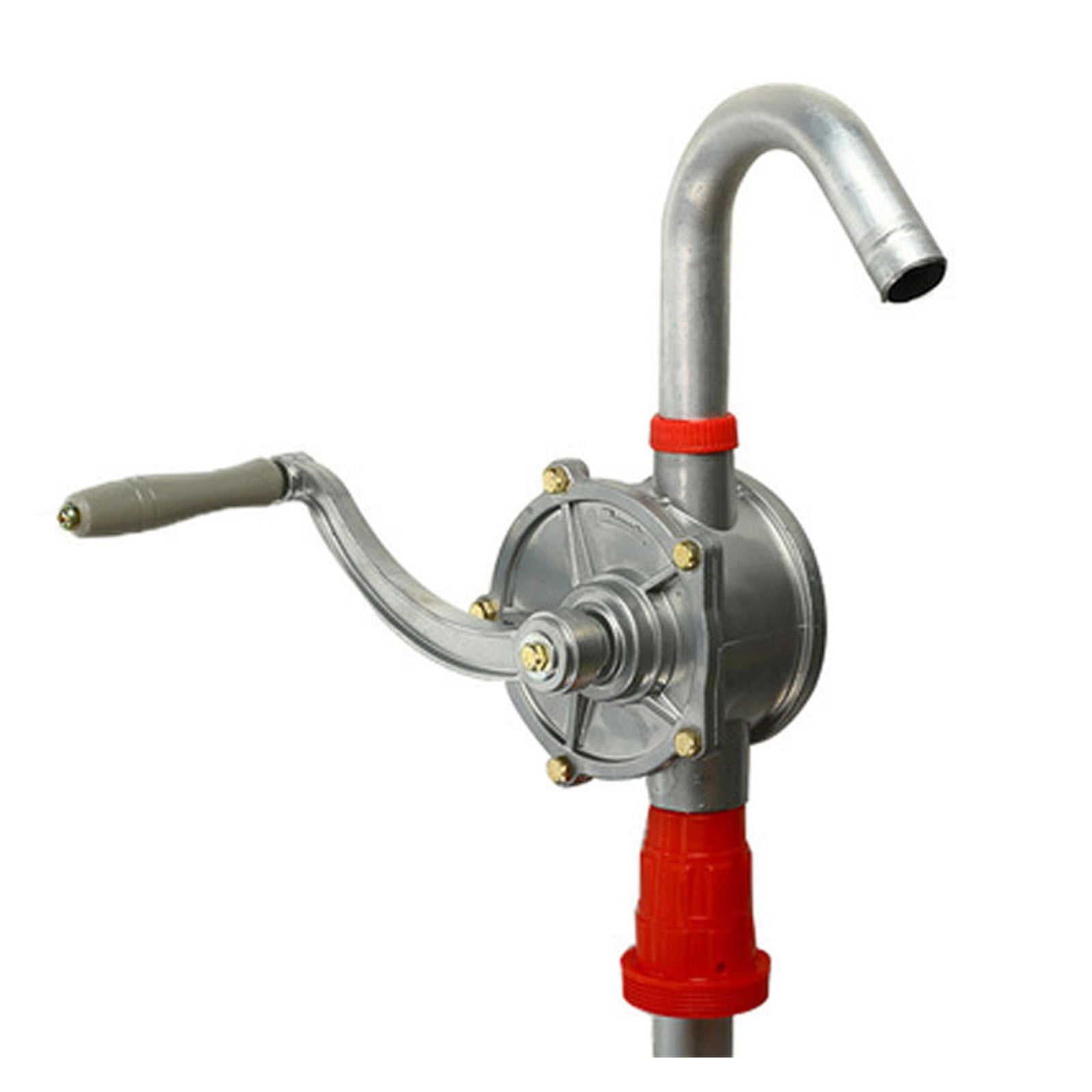 134CM 22L/min Heavy Drum Rotary Manual Hand Pump Diesel Fuel Oil Gas ...