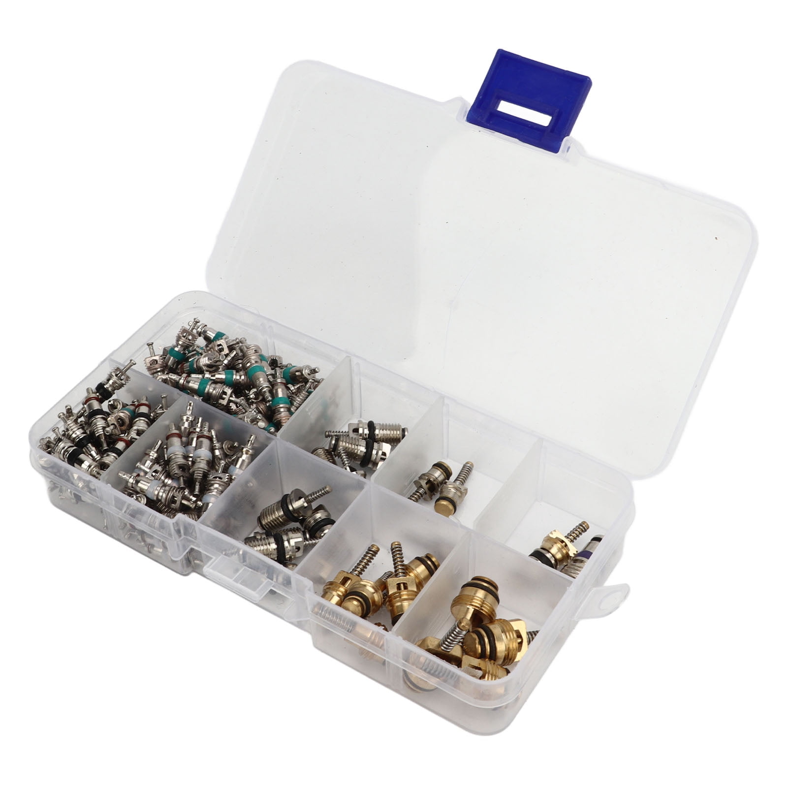 134PCS Air Conditioning Valve Core Compact Precise Refrigeration Tire ...