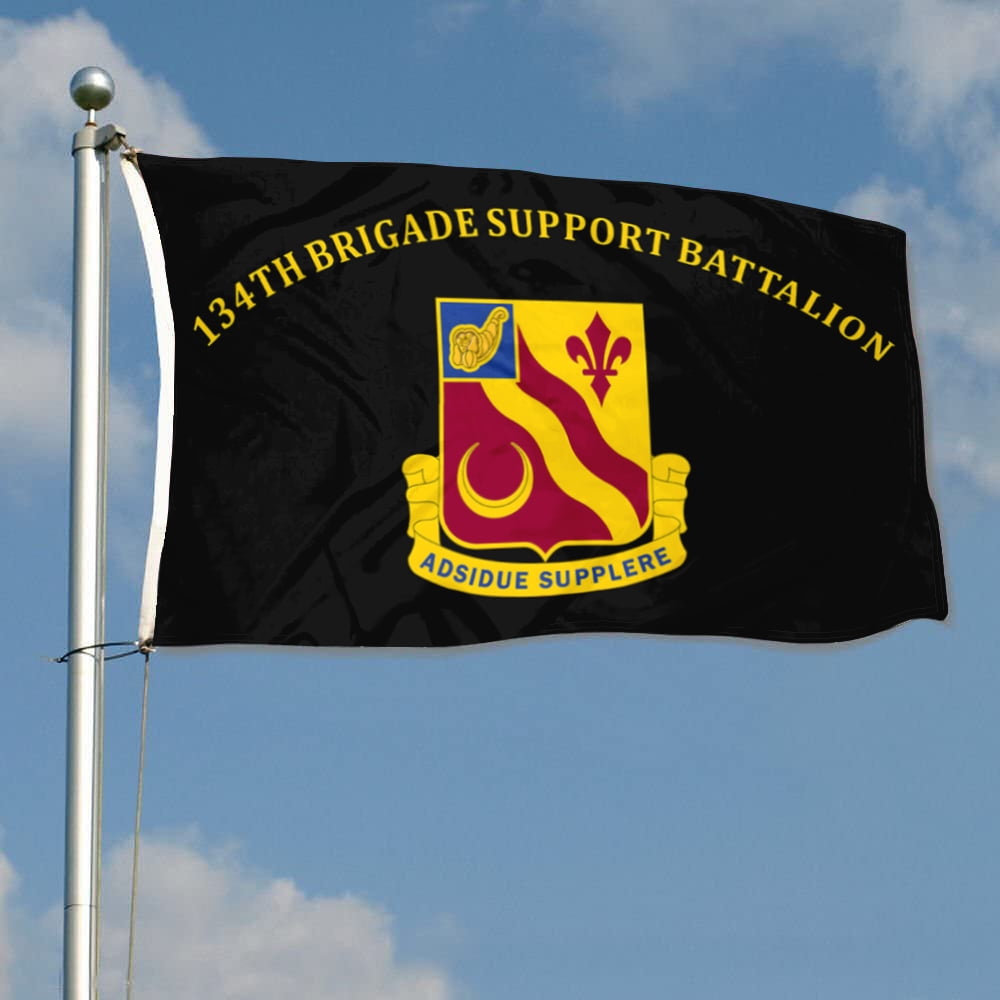 134th Brigade Support Battalion 34th Infantry Division US Army Flag ...