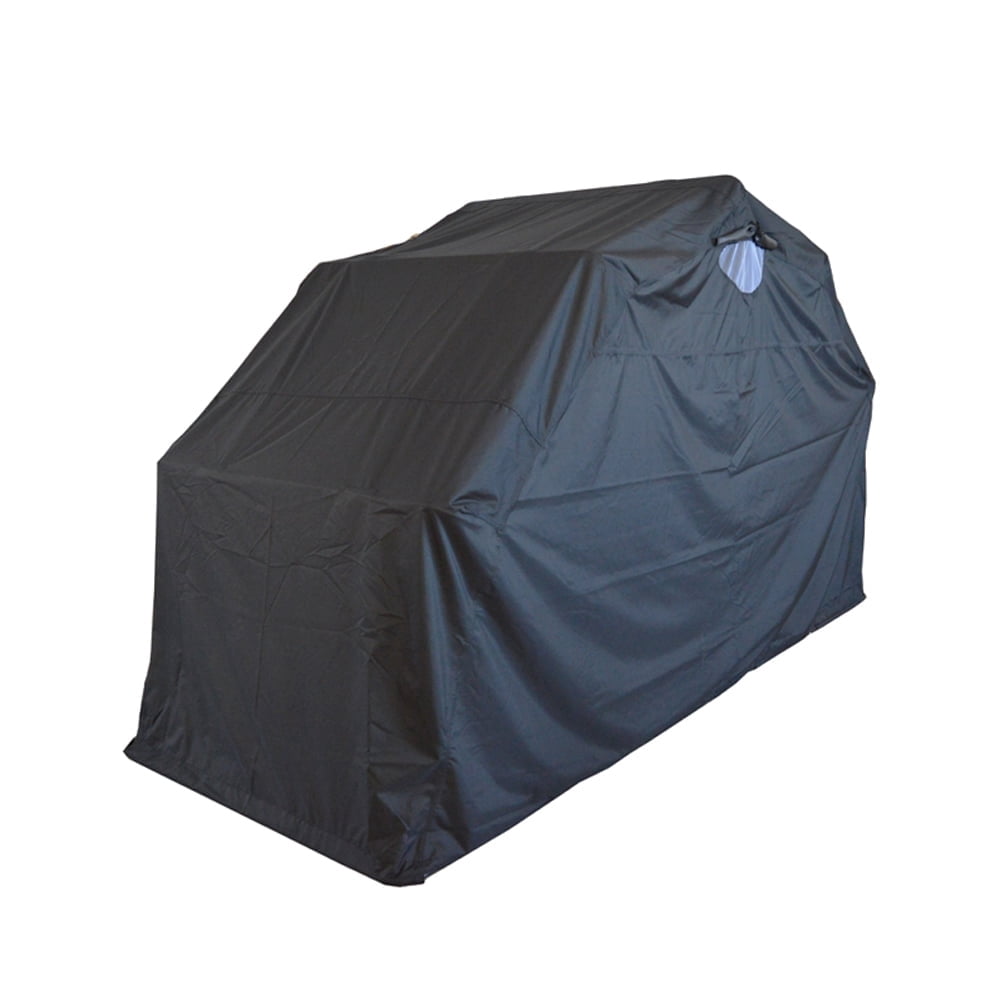 135.8"*74.0"*74.8" Folding Motorcycle Tent Large Motorbike Shelter Shed ...
