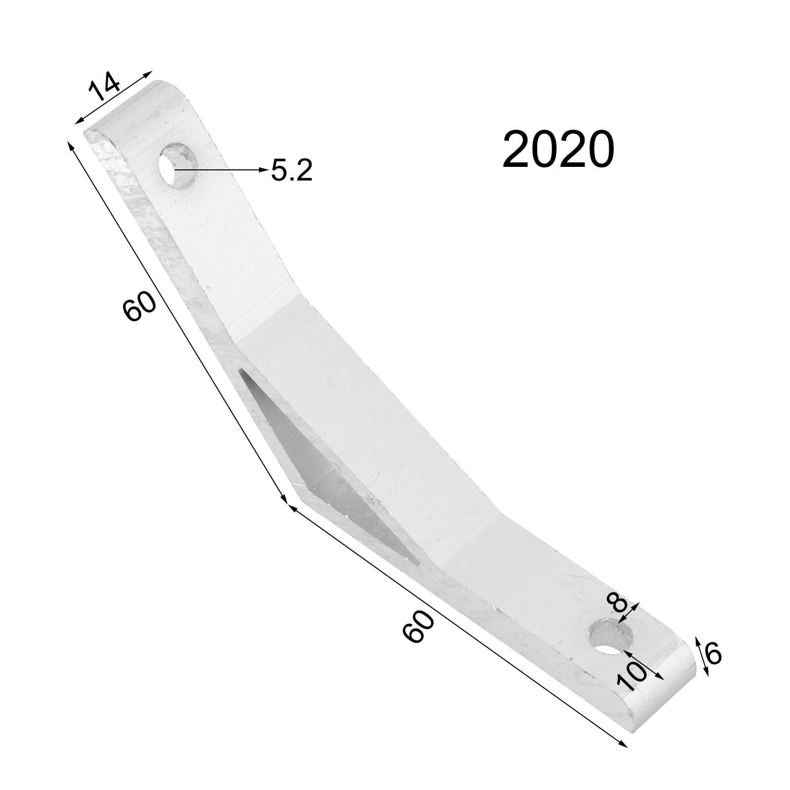 135 Degree Corner Angle Bracket for Aluminum Profile Connection Joint ...