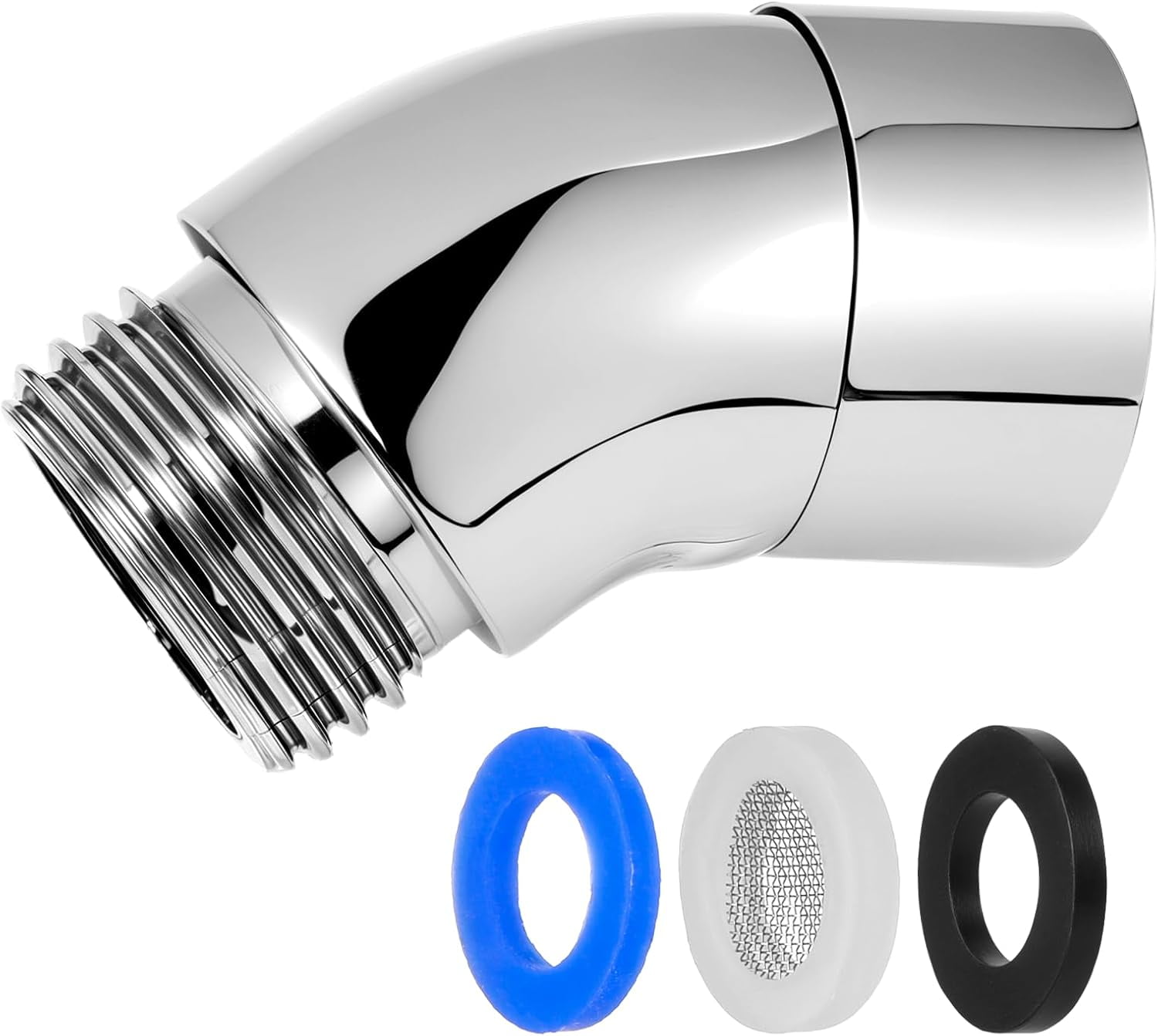 135 Degree Shower Head Adapter, Shower Elbow Head Swivel Adapter Shower ...