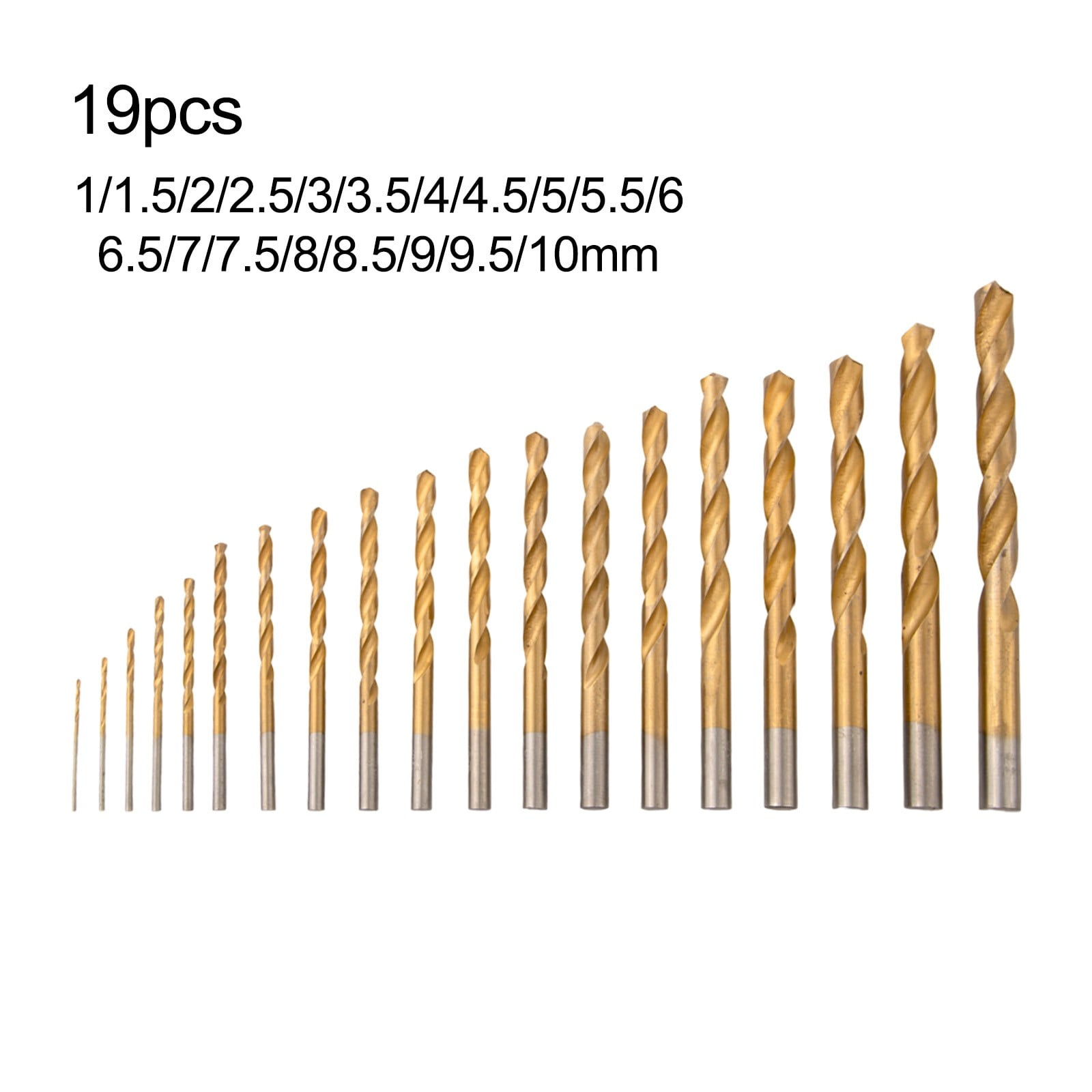 135 Degree Split Point Drill Bit Set Perfect for Stainless Steel ...