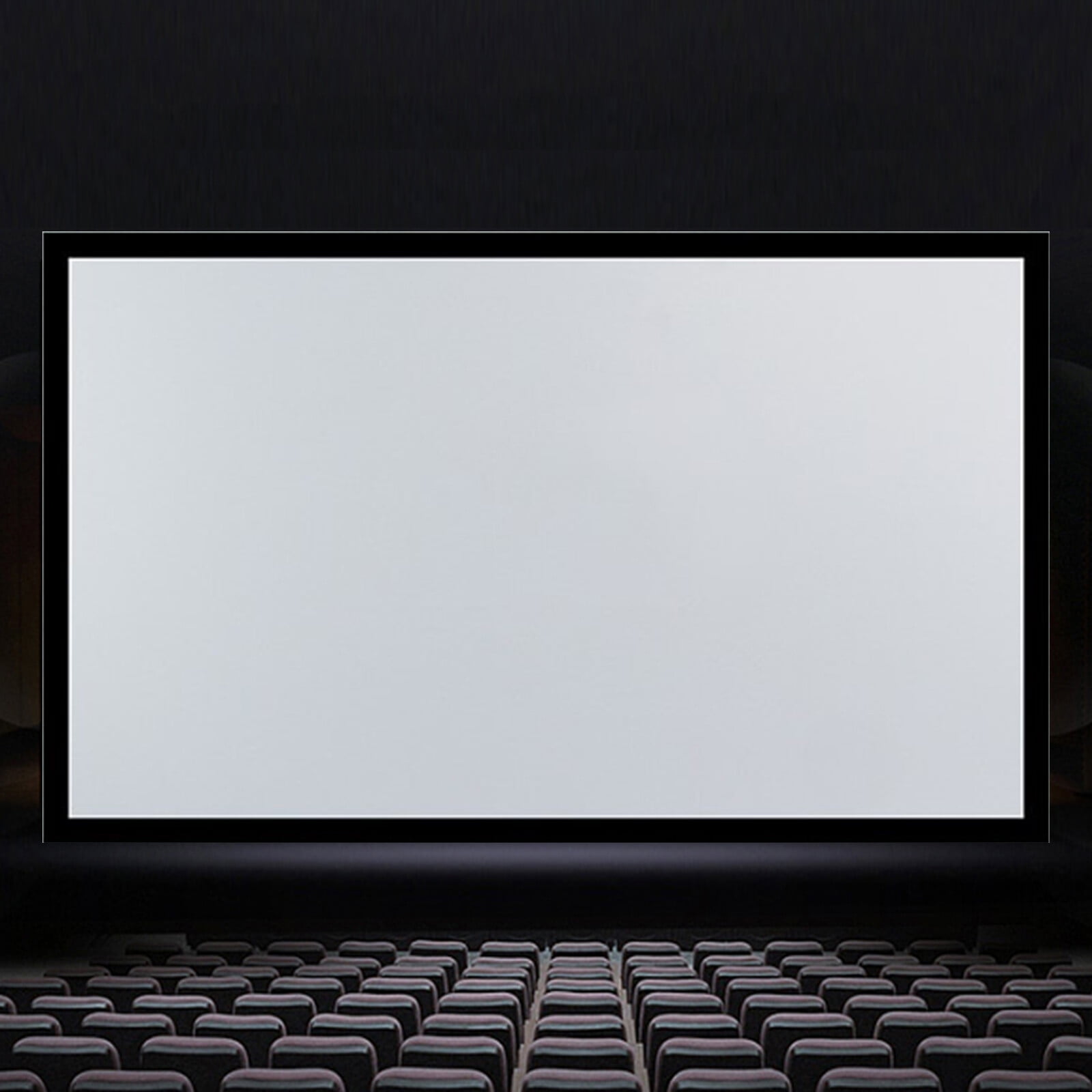 135" Inch Fixed Aluminum Frame Projector Screen Home Theatre HD TV ...