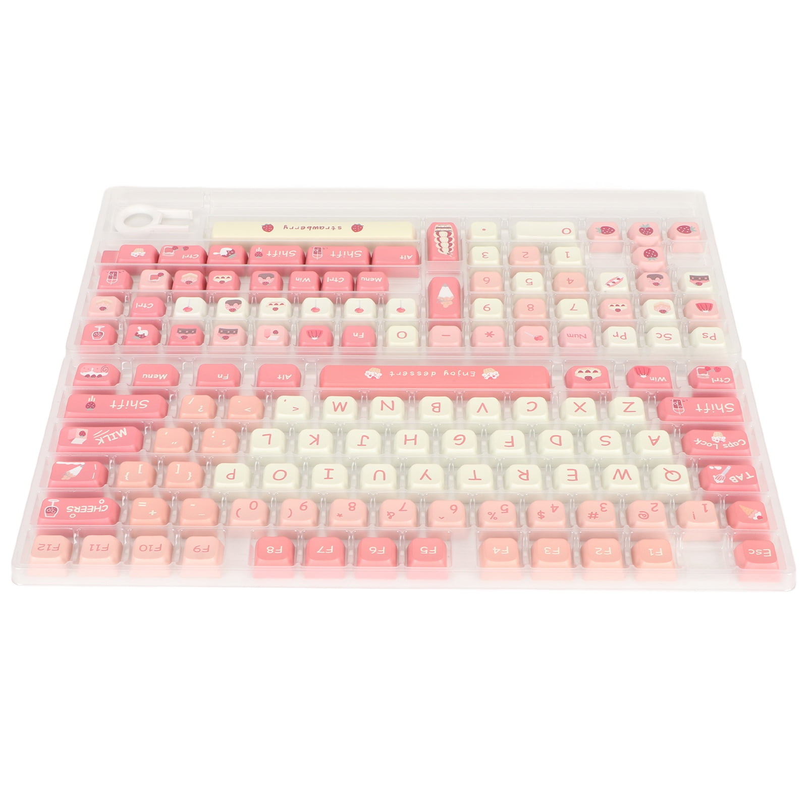 135 Keys Keycaps PBT Universal Compatiability Keycaps Set XDA Like Height Keycaps for 61 87 96 ...