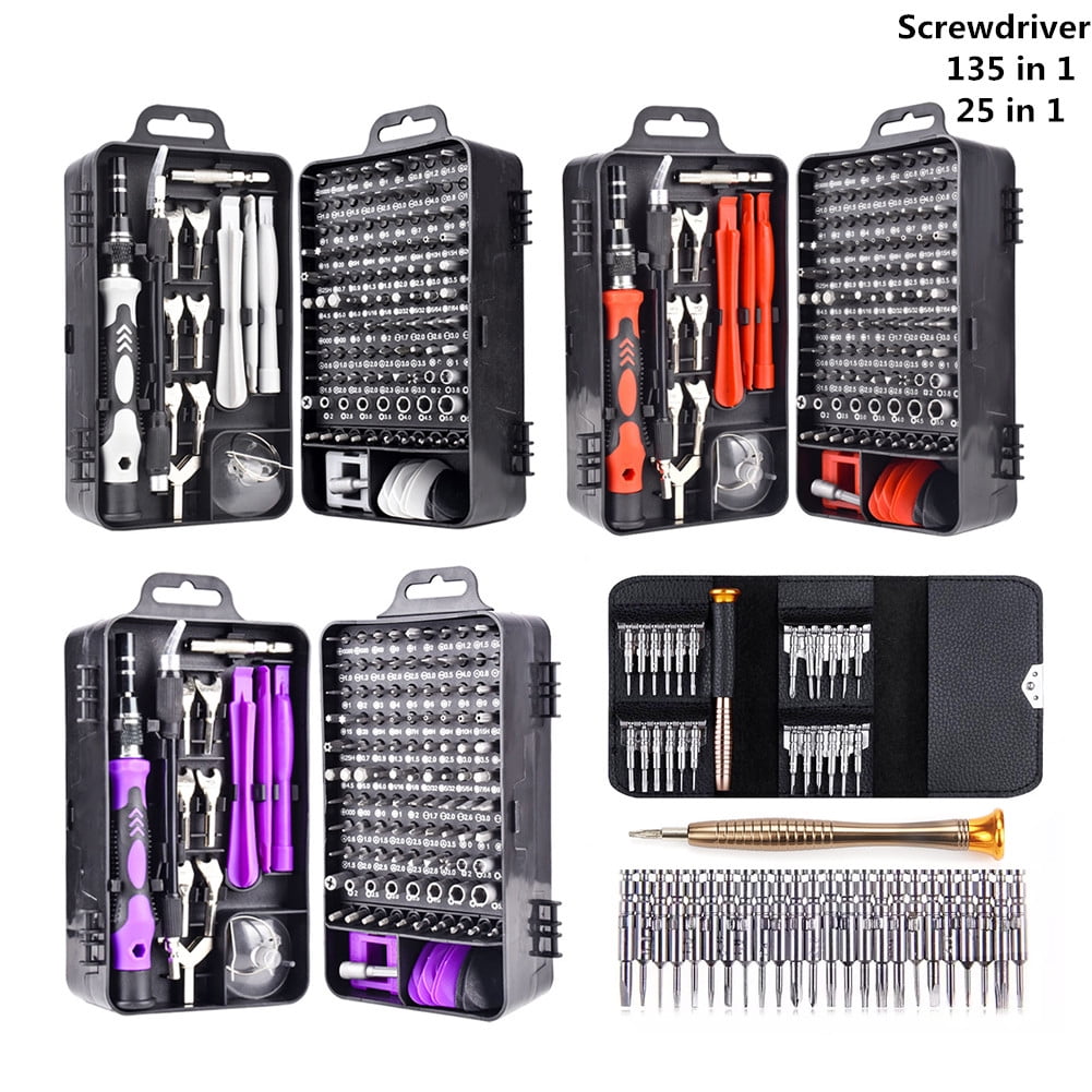 135-in-1 Precision Screwdriver Set, Professional Screwdriver Electronic ...