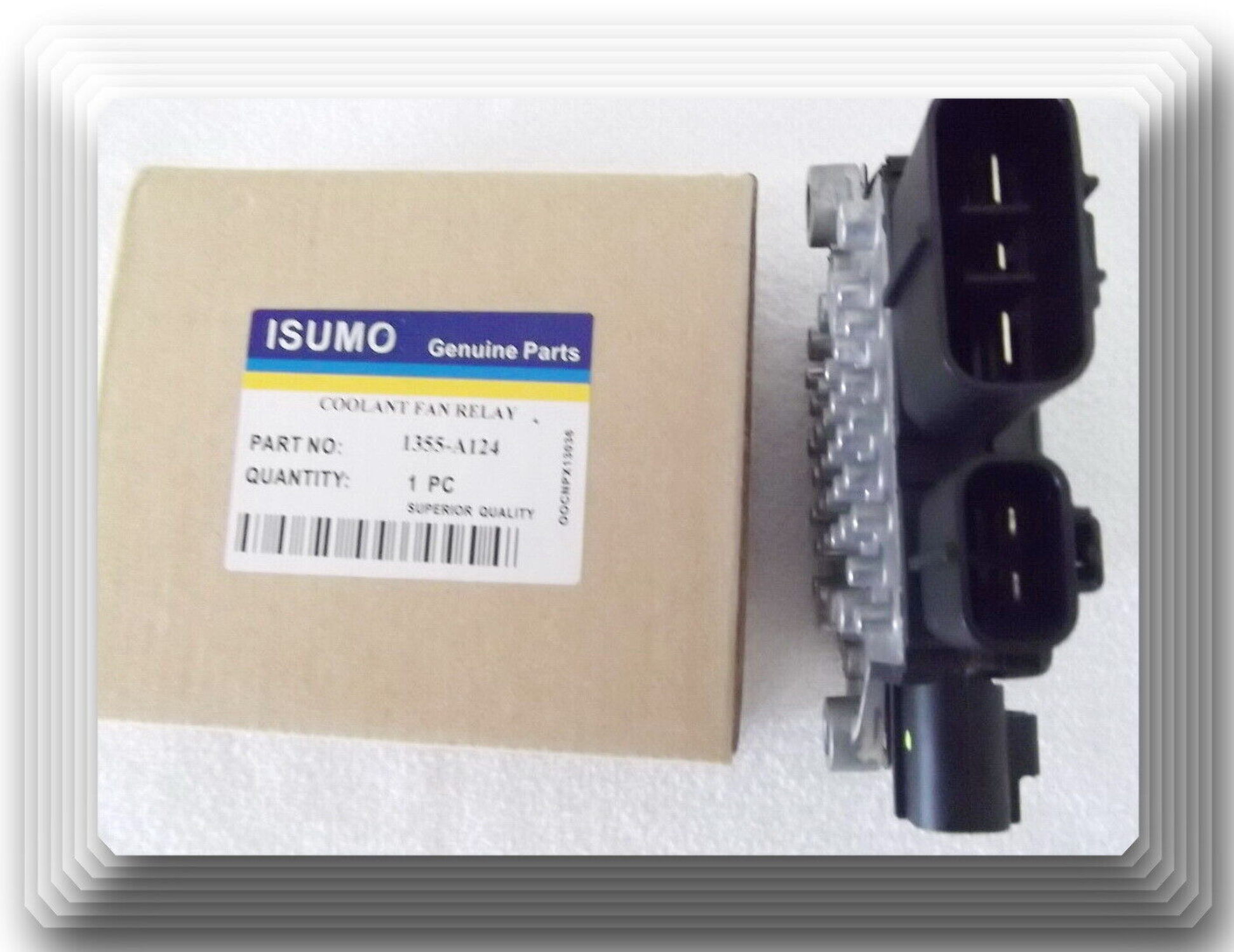 1355A124 Fit:Mitsubishi Lancer Outlander Mazda 6 Module Cooling Fan ...