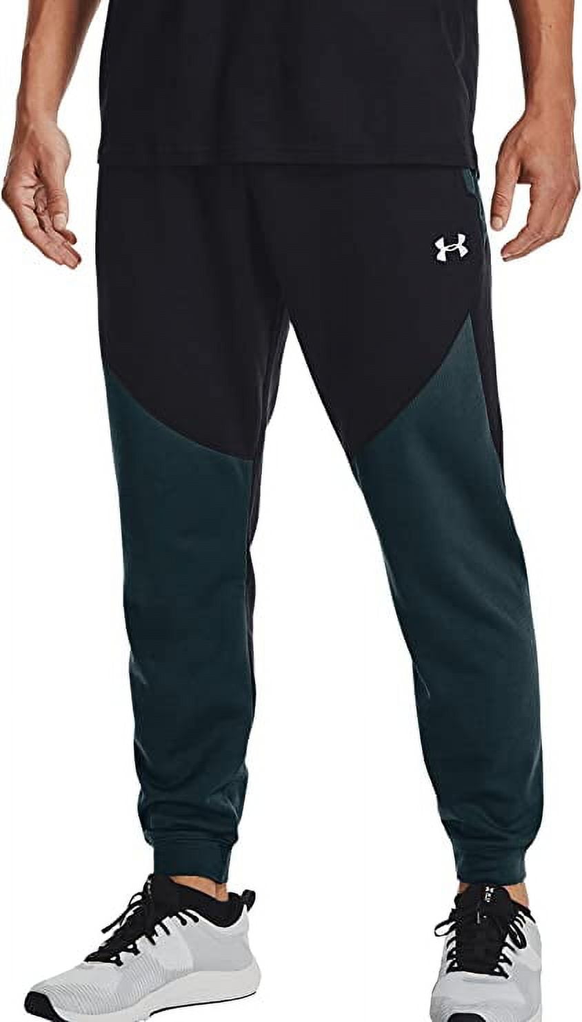 1359357 Under Armour Men's UA Dynasty Fleece Joggers Pants Black/White ...