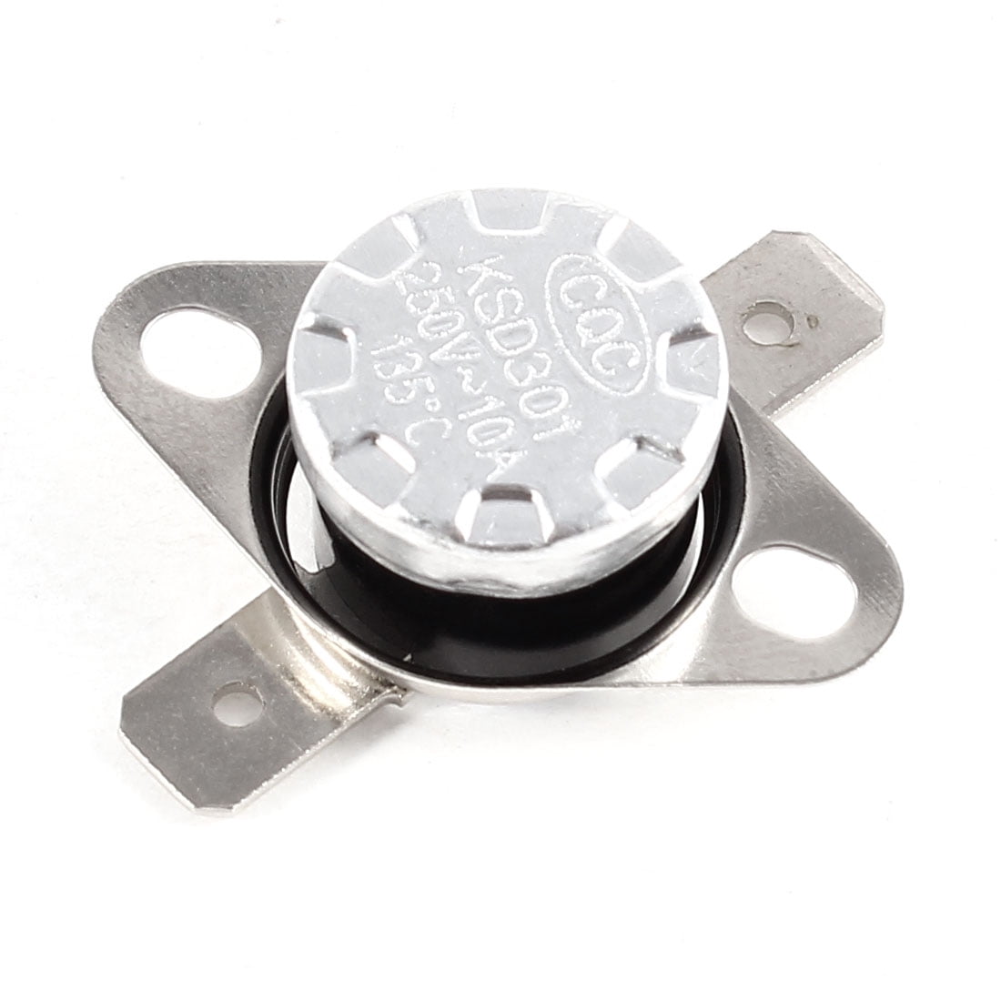 135C NC Temperature Control Switch Thermostat Auto Reset 2-Terminal ...