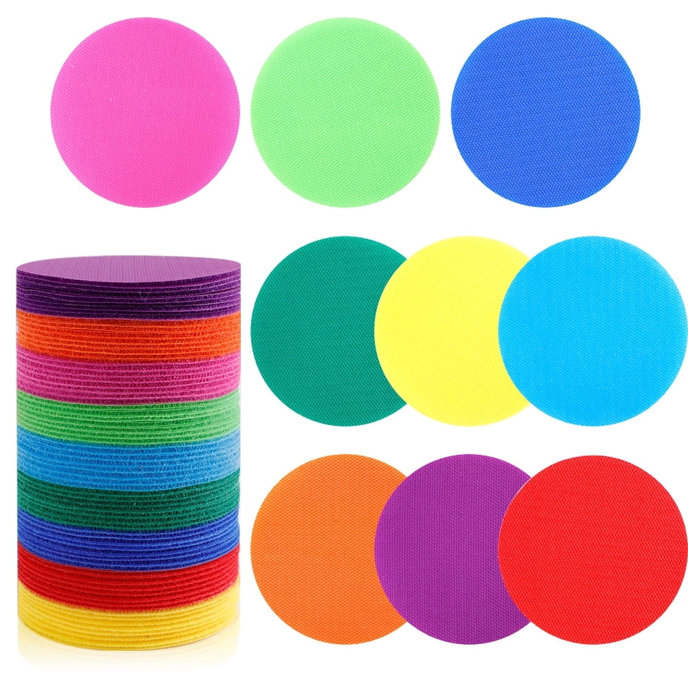 135Pcs Nylon Carpet Spot Marker, Carpet Floor Circle Coordinate Marker ...